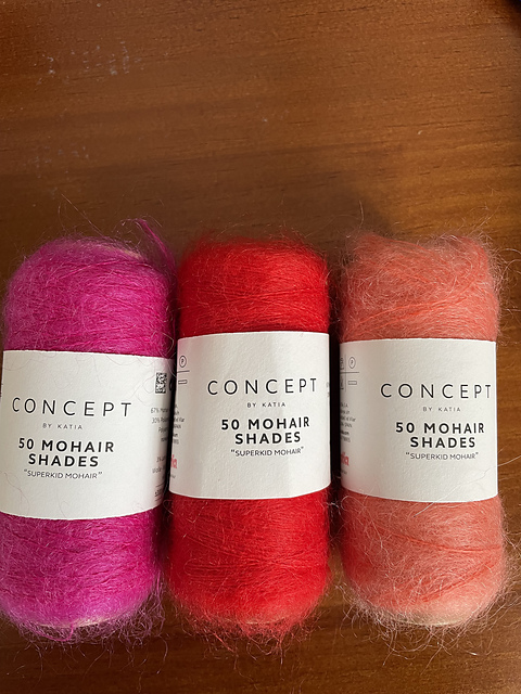 Ravelry: Concept by Katia 50 Mohair Shades