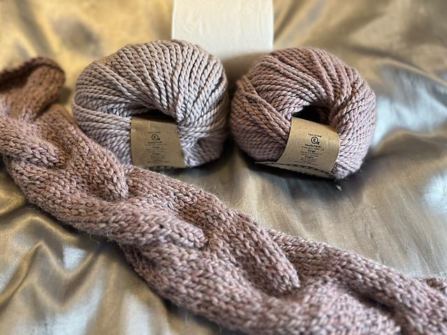 Ravelry: Simple Chunky Braided Scarf pattern by Martha Leung