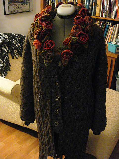 Ravelry: Londonderry Rose Coat pattern by Nicky Epstein
