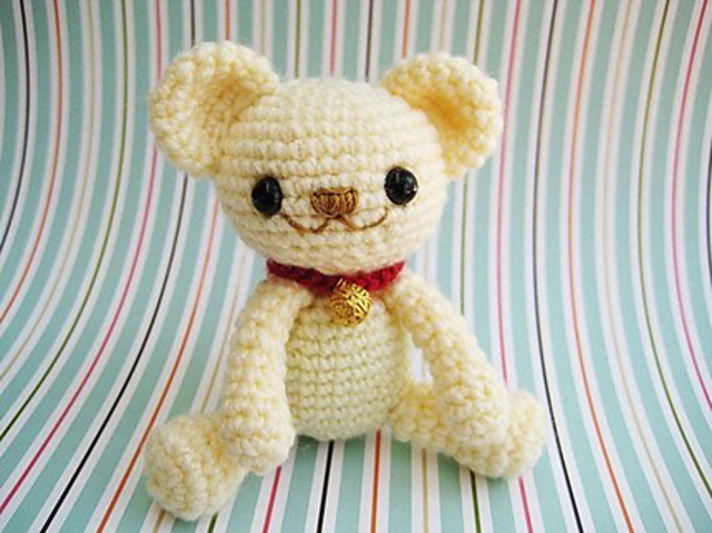 Ravelry: Amigurumi Milo teddy bear pattern by jennyandteddy