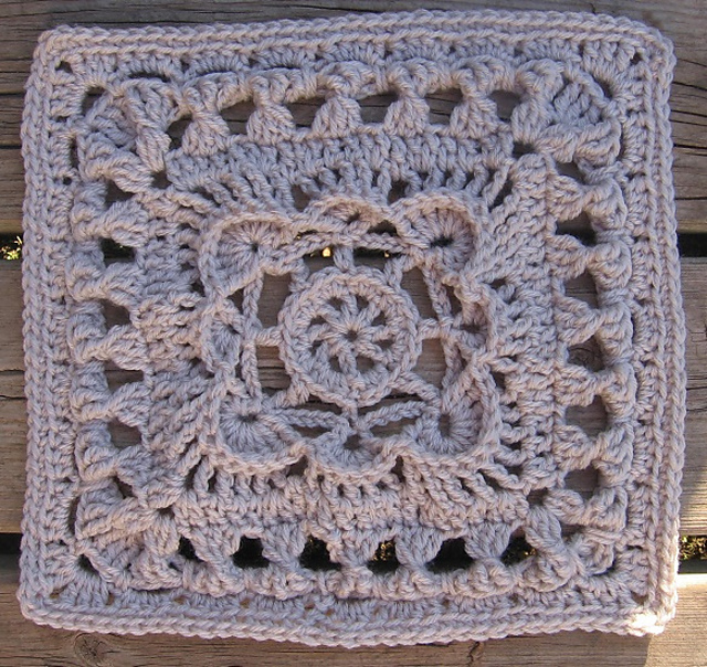 Ravelry: Sands Through The Hourglass 12" Afghan Block pattern by ...