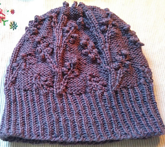 Ravelry: HoneyBerry Haskap Hat pattern by Margaret MacInnis