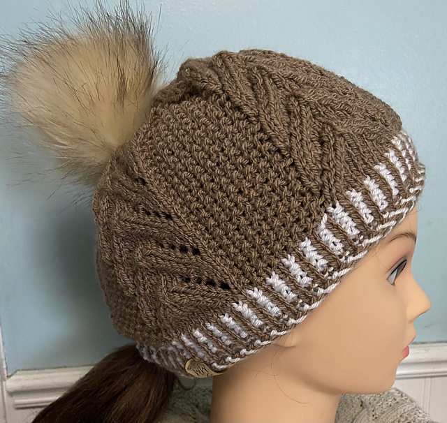Ravelry: Pine Forest Hat Beanie pattern by Margaret MacInnis