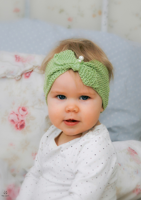 Ravelry: Alisa bow headband pattern by Muki Crafts
