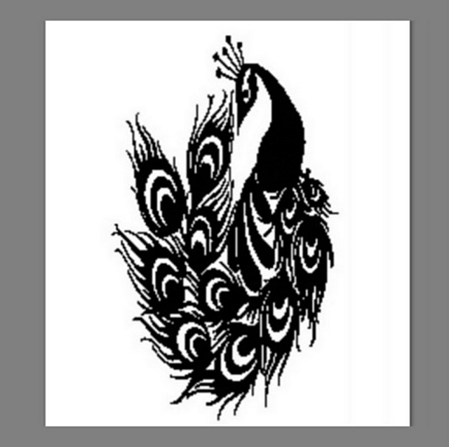 Ravelry: Elegant Peacock Chart pattern by Beth Johnson (MumblesMummy)