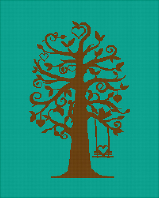 Ravelry: Tree Of Love Chart pattern by Beth Johnson (MumblesMummy)