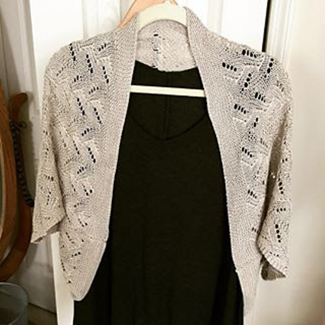 Ravelry: Braided Lace Shrug pattern by Sue Pellant Moore