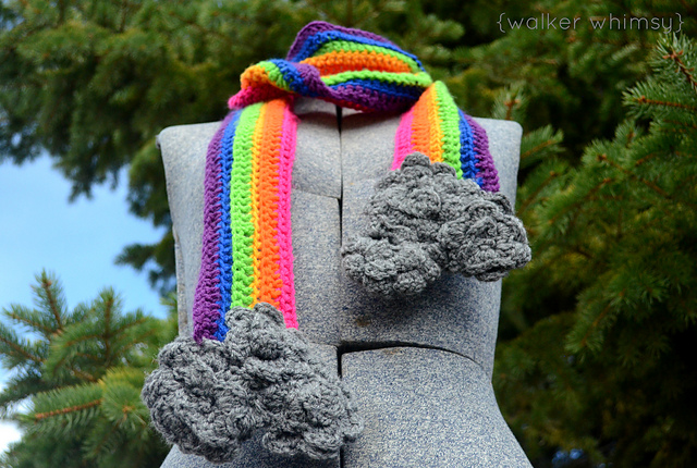 Ravelry: Rainbow Scarf pattern by Caitlin Walker