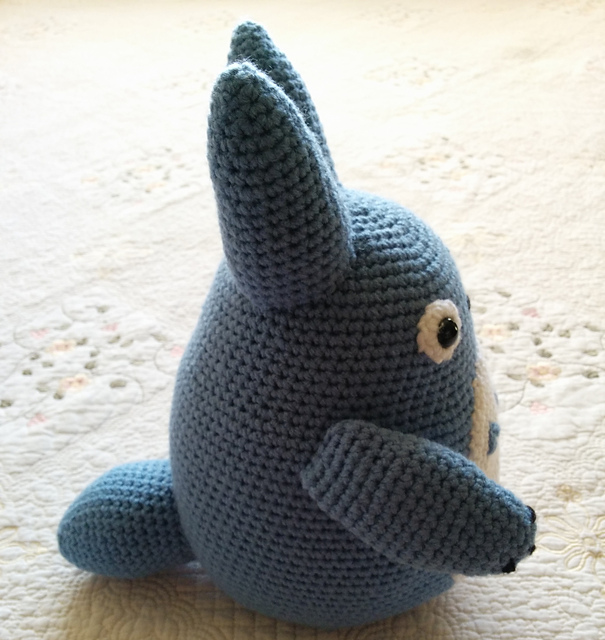 Ravelry: mvazquezcsr's Blue Totoro Amigurumi