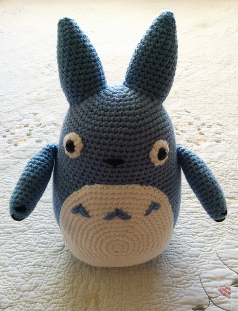 Ravelry: mvazquezcsr's Blue Totoro Amigurumi