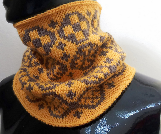 Ravelry: Fair Isle Sampler Cowl pattern by Michael Harrigan