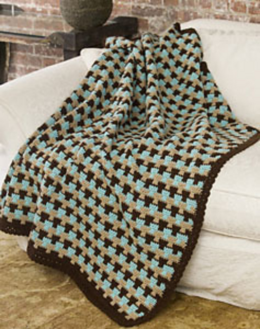 Ravelry: Country Tweed Afghan pattern by Margret Willson