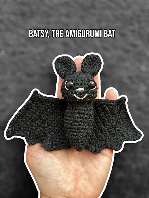 Ravelry: Batsy, the bat pattern by My Amigurumis