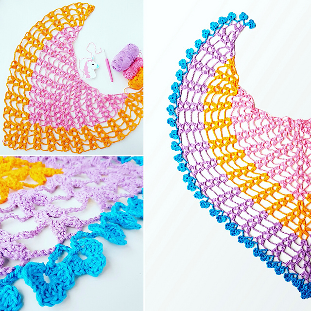 Ravelry: Lozza Spring Angel Wing Shawl pattern by Sharon Murphy