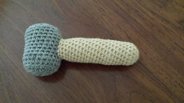 Ravelry: Hammer Baby Rattle pattern by Lisa Ferrel