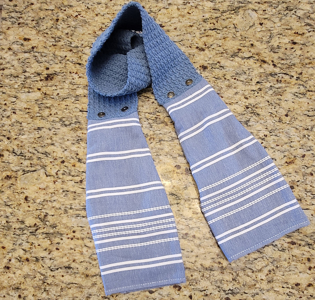 Ravelry: Denim Kitchen Boa pattern by Lisa Ferrel