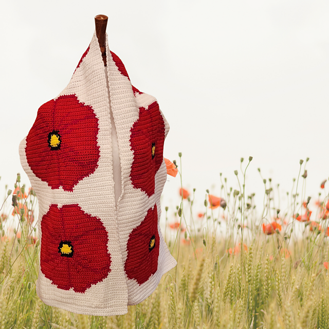 Ravelry: Poppy Pocket Shawl pattern by Lisa Ferrel