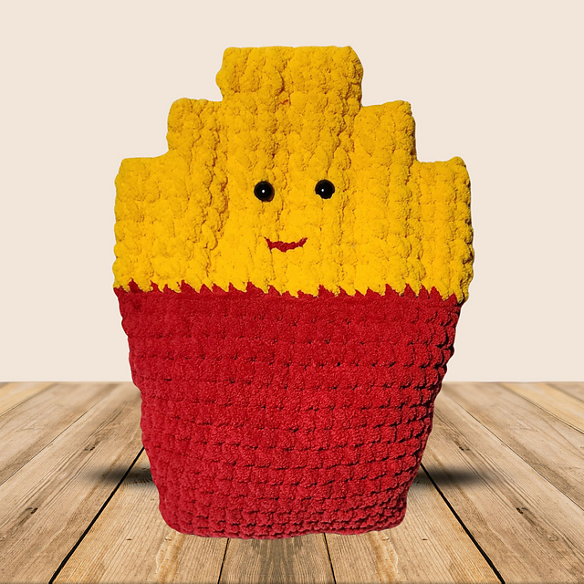 Ravelry: French Fries Plush Toy pattern by Lisa Ferrel