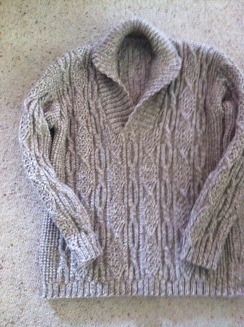 Ravelry: Man's Aran Jumper pattern by Cleckheaton