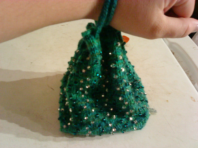 Ravelry: beaded party bag pattern by Doreen L. Marquart