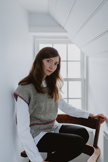 Ravelry: Atlantic Waves Slipover pattern by Anne Eunson Designs