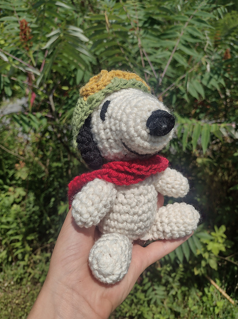 Ravelry: Snoopy Flying Ace pattern by Mysti Pace