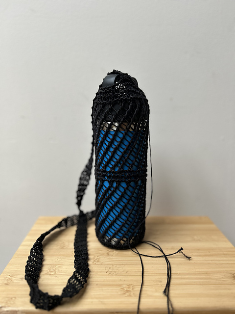 Ravelry: Hang In There bottle holder pattern by Nadia makes.