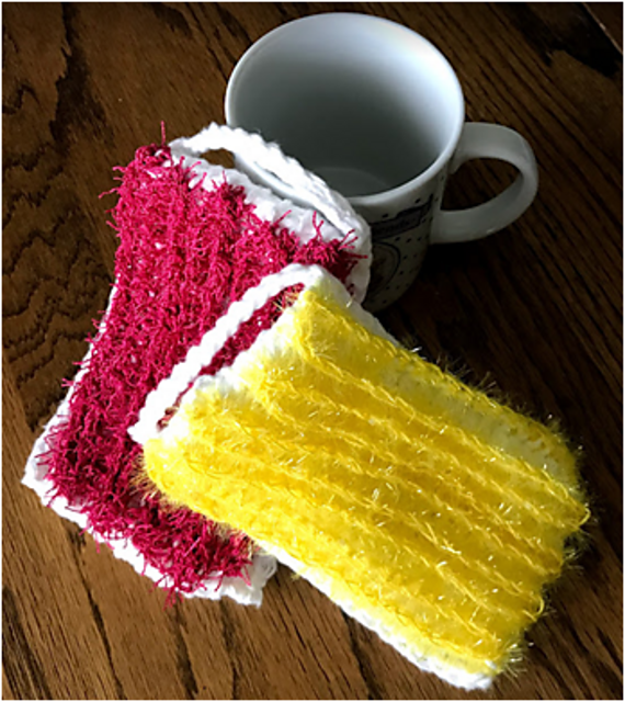 Ravelry: Crochet Scrubby Dish Sponge pattern by Pam Stiff