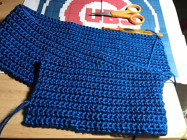 Ravelry: nanapatlee's Cubs Baby Graphghan