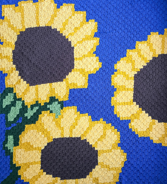 Ravelry: Sunflower Daze Blanket pattern by Tonya Bush