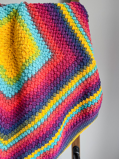 Ravelry: Mandala Pretty Puffs Blanket pattern by Tonya Bush