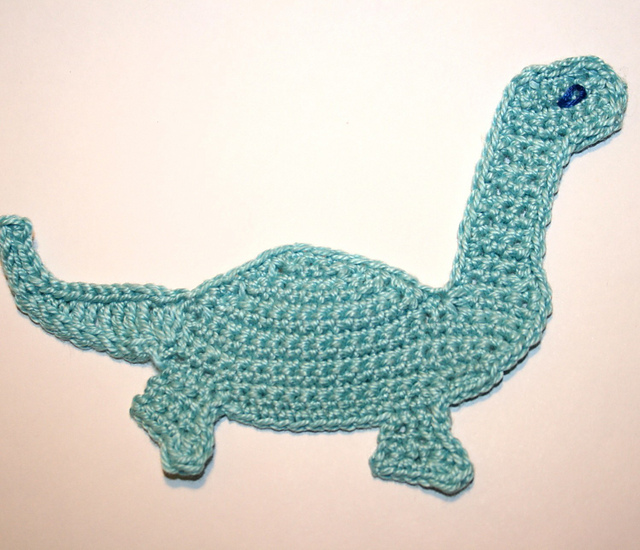 Ravelry: Dinosaur Applique pattern by Nana Sue
