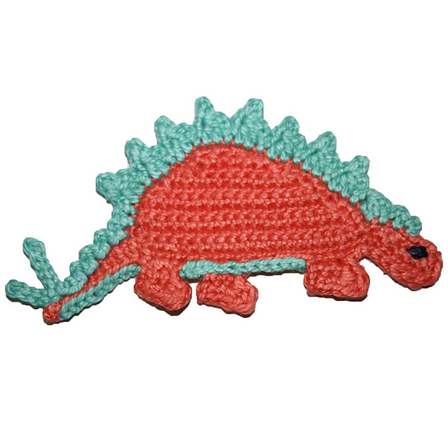 Ravelry: Stegosaurus Applique pattern by Nana Sue