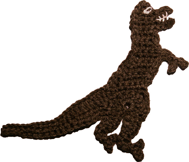 Ravelry: T-Rex Applique pattern by Nana Sue