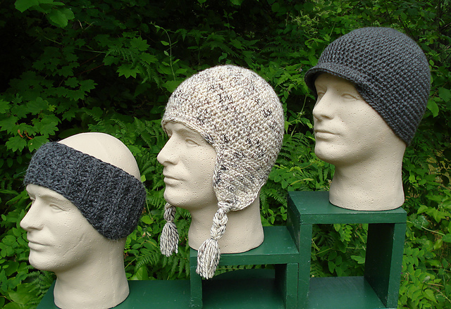 Ravelry: Snow Sports Caps for Men - PM-101 pattern by Nancy Brown