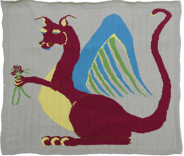 Ravelry: Dragon Blanket pattern by Nancy Hand
