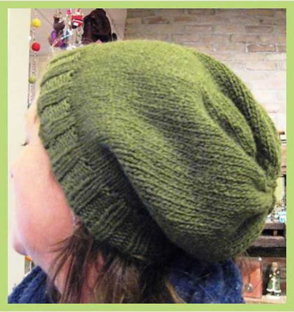 Ravelry: Basic Slouch Hat pattern by Nancy O'Connell