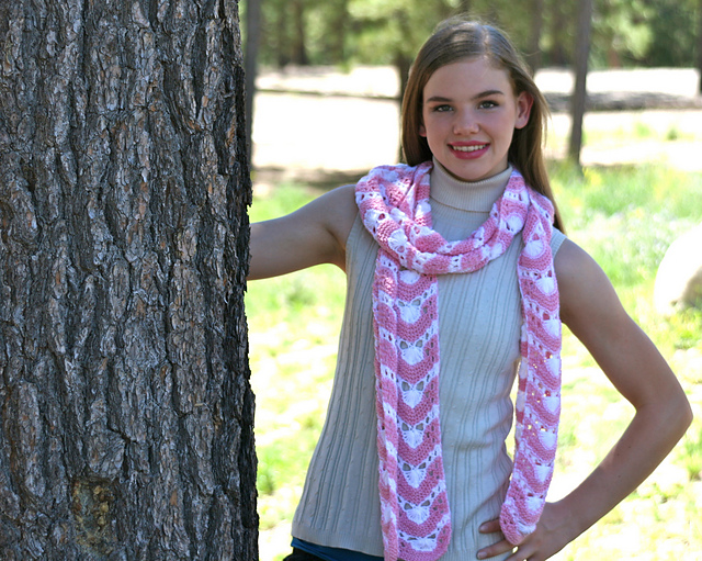 Ravelry: Tutu (Dancing Ladies) Scarf pattern by Nancy Totten