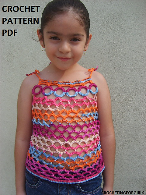 Ravelry: Tank Top For Girl pattern by nany escobedo