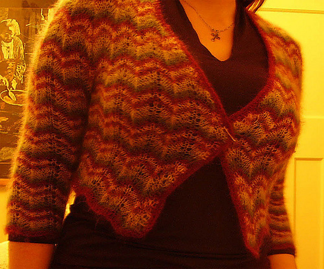 Ravelry: Kidsilk Haze Cardigan pattern by Anna Fisk