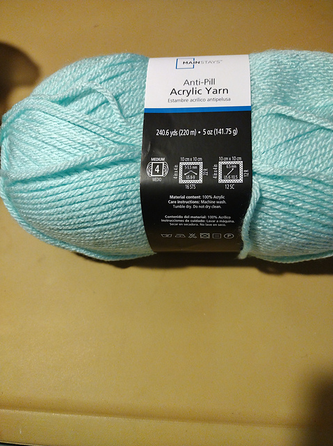 Ravelry: Mainstays Anti-Pill Acrylic