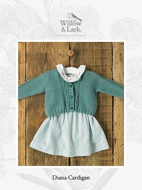 Ravelry: Diana Cardigan pattern by Willow & Lark