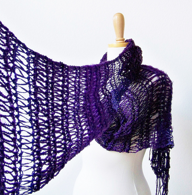 Ravelry: Drop Stitch Scarf pattern by Natalya1905