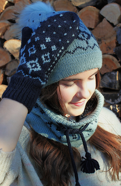 Ravelry: Helium mitaines pattern by Nathalie Bergeron
