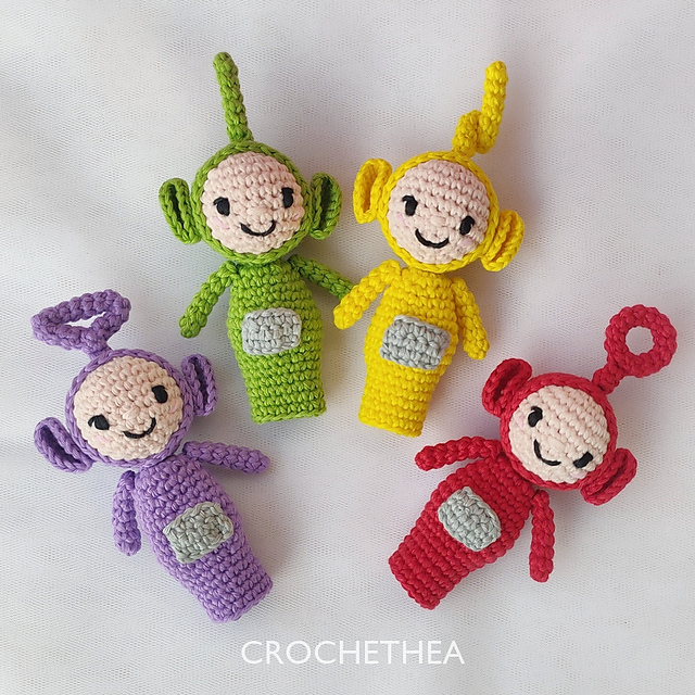 Ravelry: Amigurumi Teletubbies pattern by Sabbathea Natalie