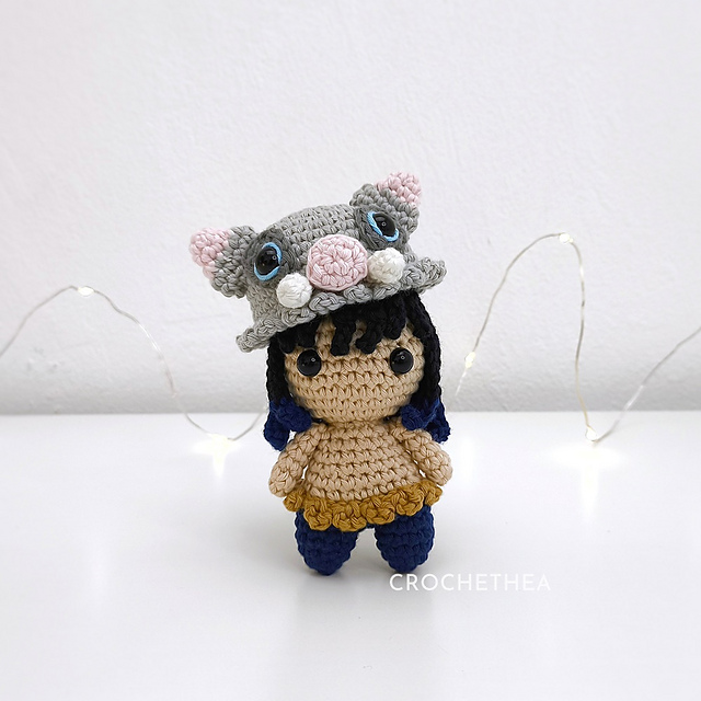 Ravelry: Inosuke Amigurumi pattern by Sabbathea Natalie
