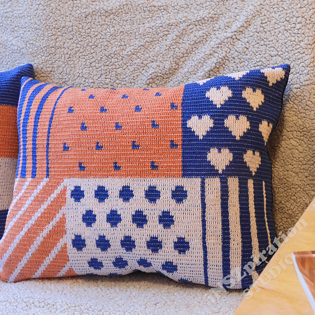 Ravelry: "Patchwork" mosaic pattern by Natalia Gresz