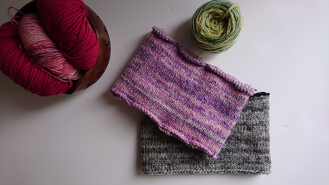 Ravelry: natlaine's Purple snood-Julia