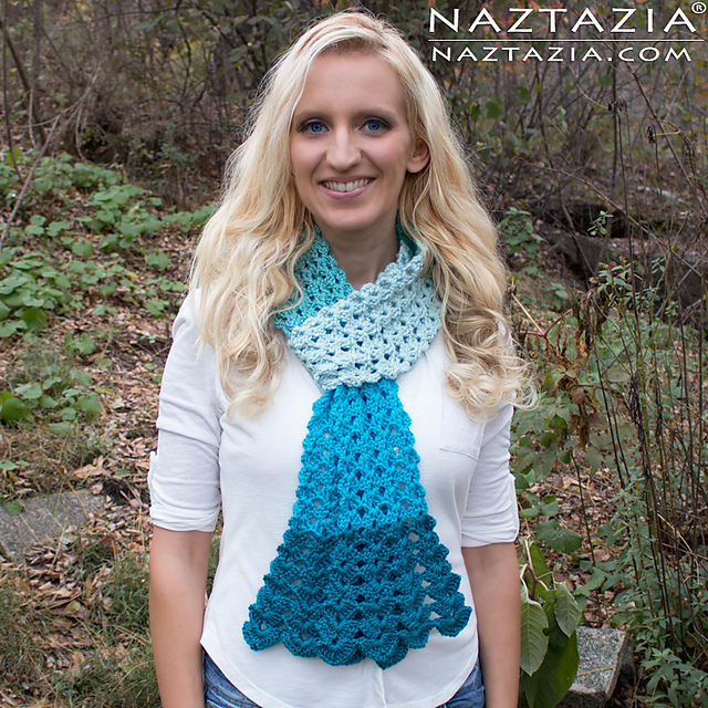 Ravelry: Mermaid Tail Scarf pattern by Naztazia