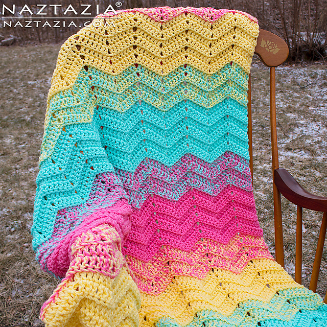 Ravelry: Double Sweet Ripple pattern by Naztazia